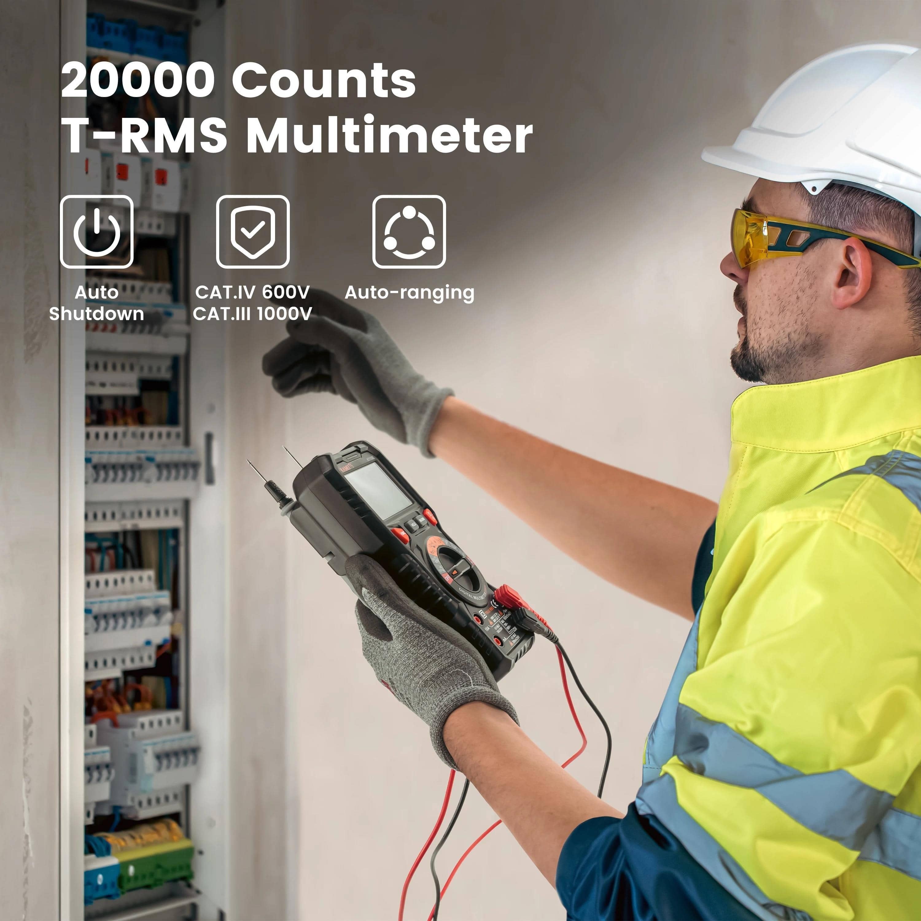 20 000 skaitiklių HT118E skaitmeninis multimetras automatinis ...