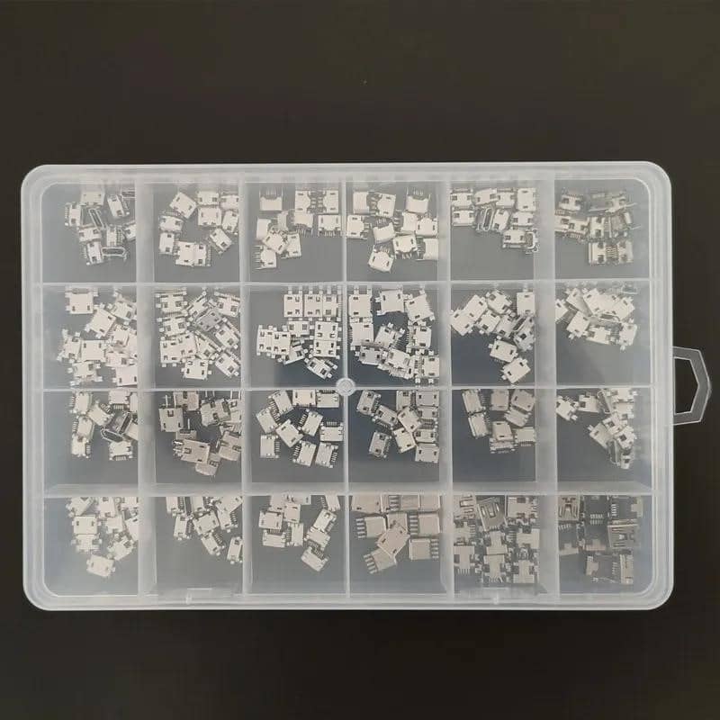 240 vnt./dėžutė 24 modeliai Micro USB Box MINI Android mobiliojo ...