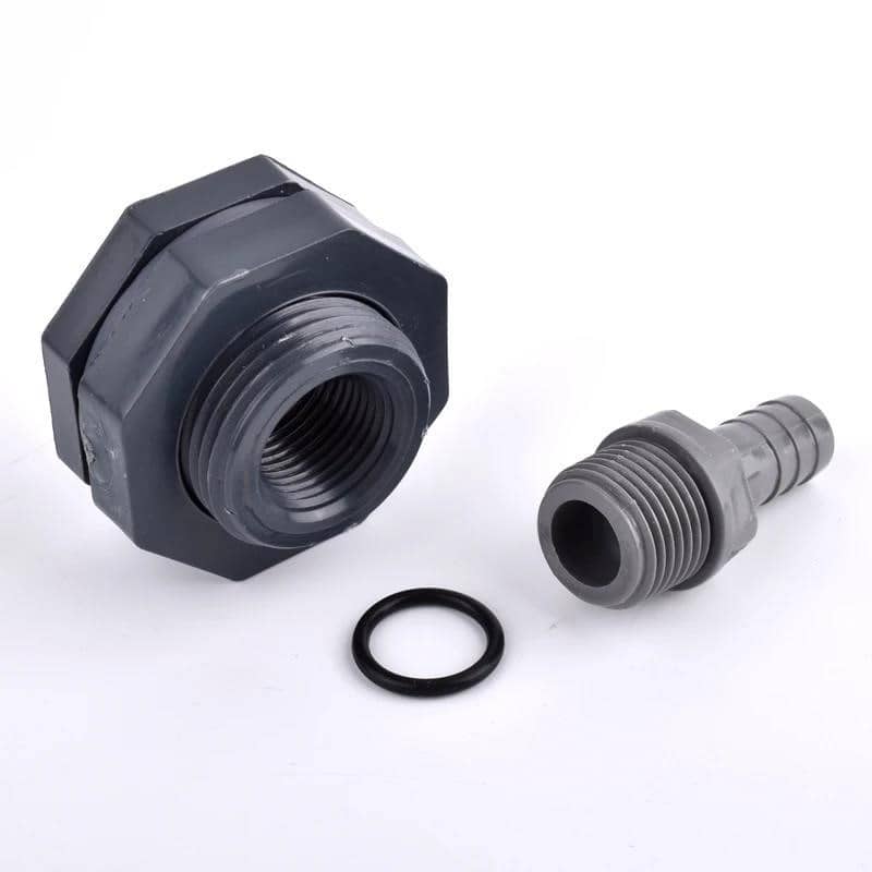 1/2" iki 8mm ~ 16mm PVC vandens bako jungtis "Pagoda Direct Set" sodo ...